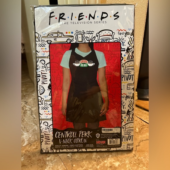 Accessories | Friends The Tv Series Central Perk Apron For Halloween ...
